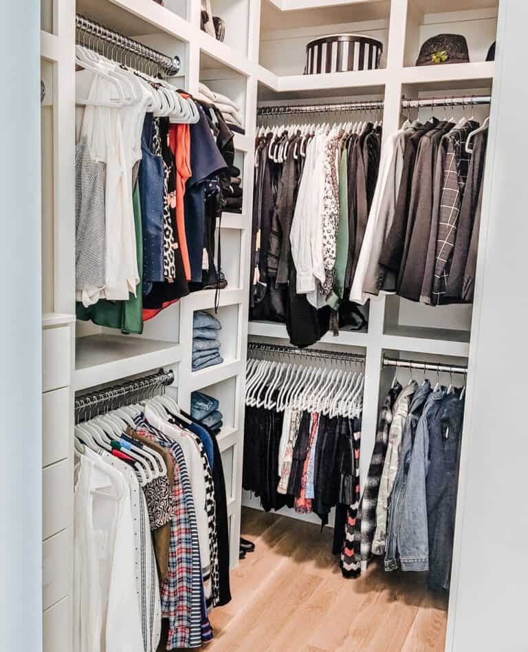 25 Of The Best Closet Storage Ideas To Consider - homedude