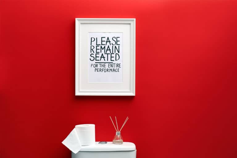 24 Of The Best Bathroom Signs (Design & Décor Inspiration) - homedude